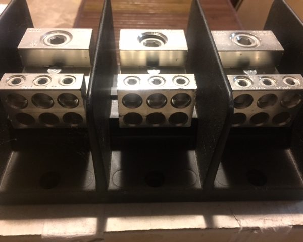 BLOCK DISTRIBUCION 1 (500-4), 6 (2/0-14) 380A 600V SIZE L 3P, PDB-16 ...